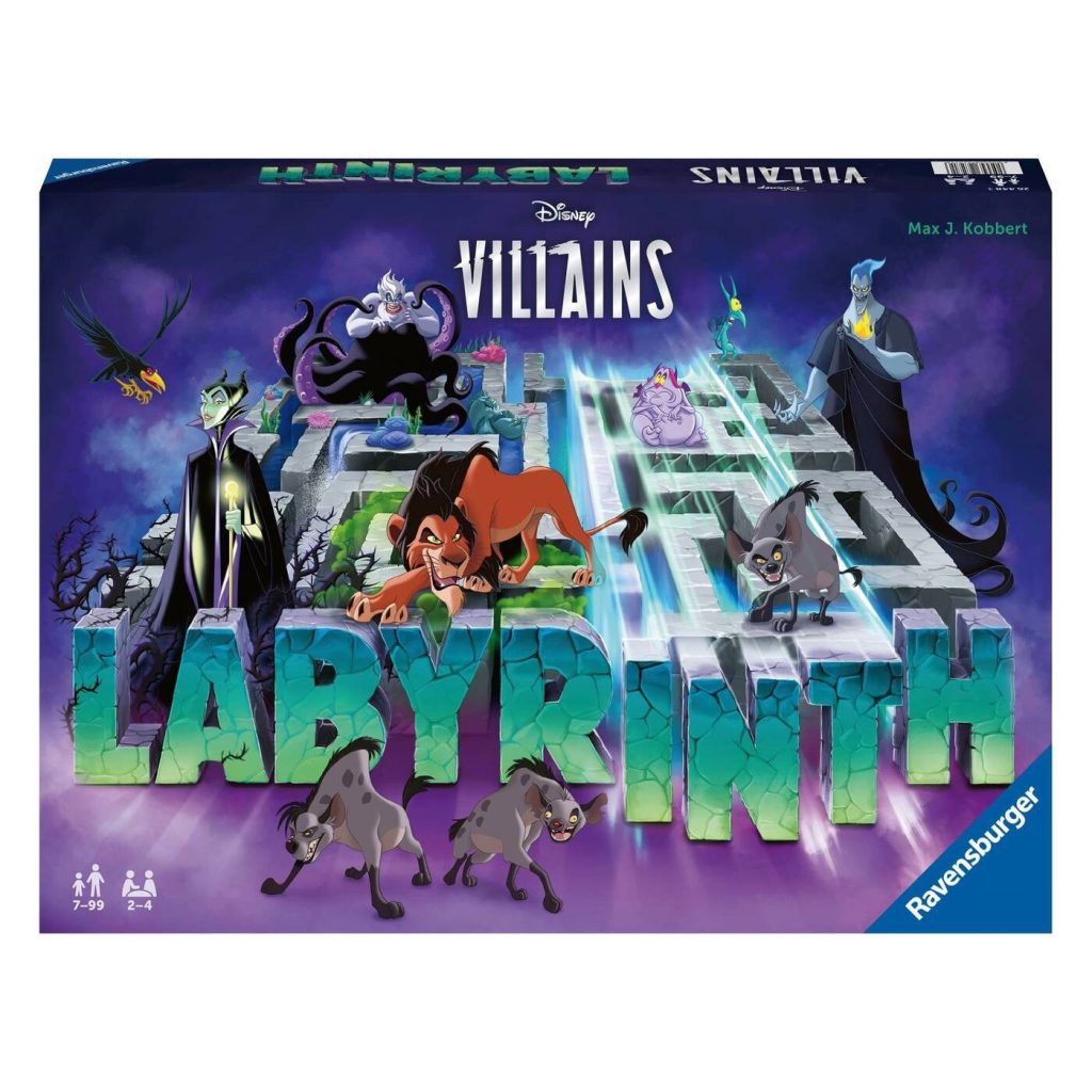 Disney Villains Labyrinth Board Game - Ravensburger - Toy Bricks