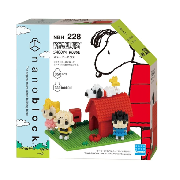 Nanoblocks Peanuts Snoopy House - Toy Bricks
